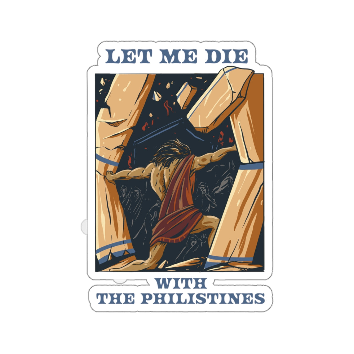 Samson Sticker – Redemption Faithwear